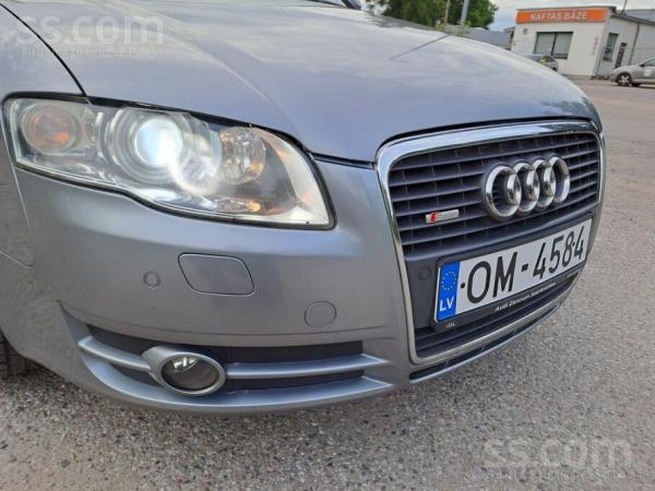 Grey Audi A4 2008 in Daugavpils, with an engine capacity of 2.00 L and mileage of 256 thousand km for 4450 €, photo 8 on AUTOMOTO.COM.LV