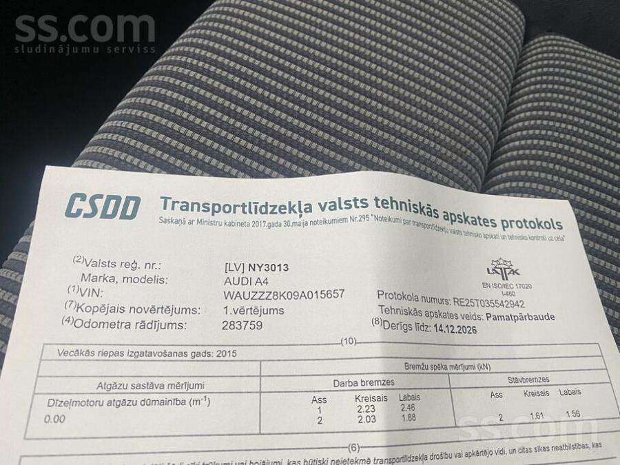 Pelēks Audi A4 2008 Rēzekne, ar dzinēja tilpumu 2.00 L un nobraukumu 0 tūkst. km par 4250 €, foto 12 vietnē AUTOMOTO.COM.LV