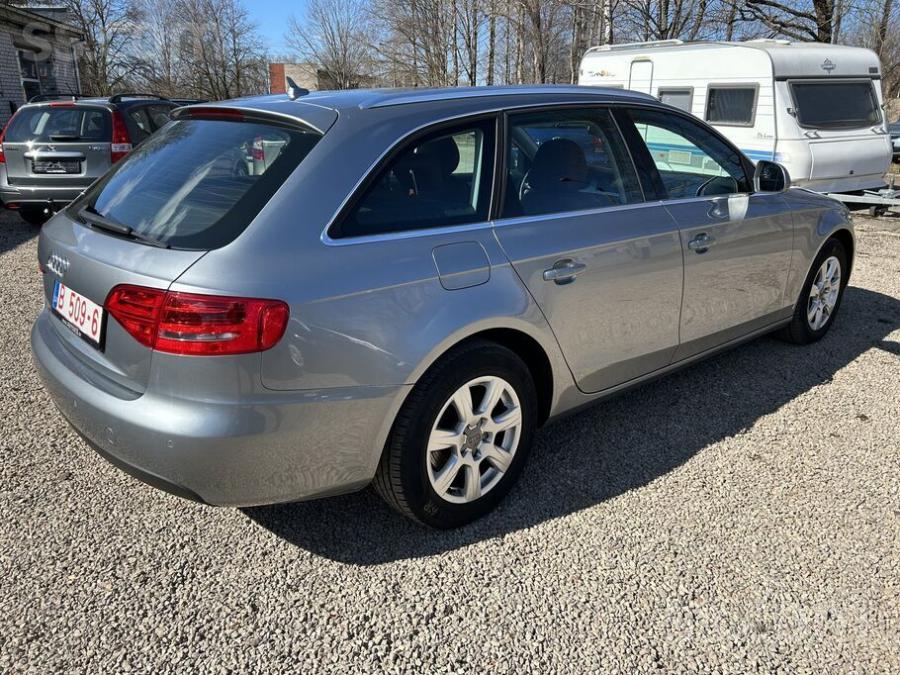Grey Audi A4 2008 in Limbazi, with an engine capacity of 2.00 L and mileage of 340 thousand km for 5950 €, photo 5 on AUTOMOTO.COM.LV