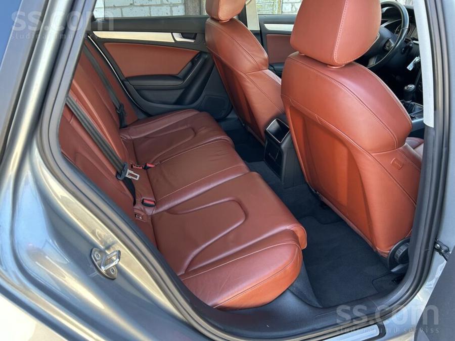 Grey Audi A4 2008 in Limbazi, with an engine capacity of 2.00 L and mileage of 340 thousand km for 5950 €, photo 9 on AUTOMOTO.COM.LV
