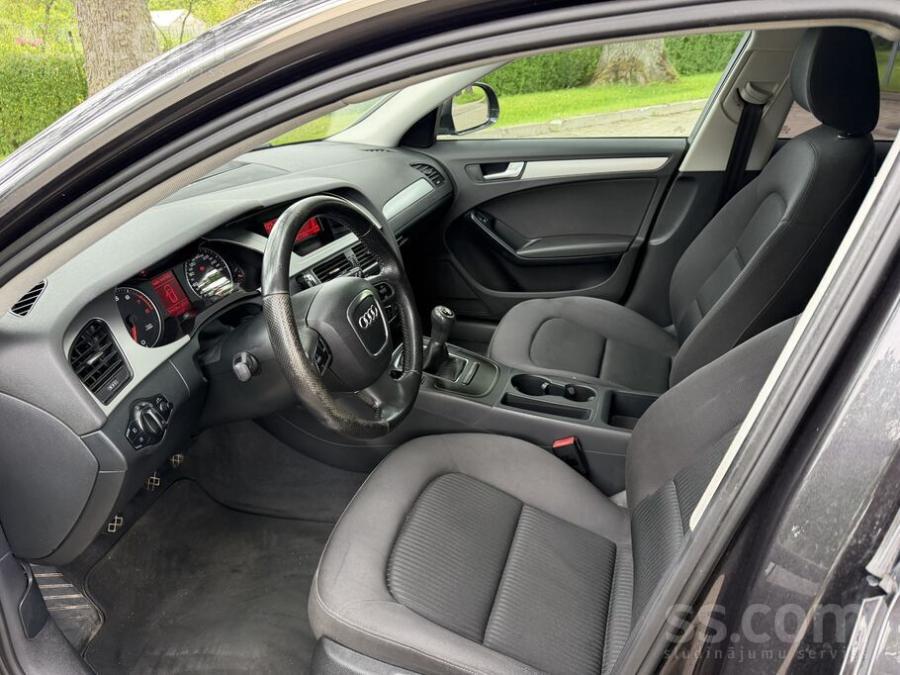 Pelēks Audi A4 2008 Valmiera, ar dzinēja tilpumu 1.80 L un nobraukumu 349 tūkst. km par 4900 €, foto 11 vietnē AUTOMOTO.COM.LV