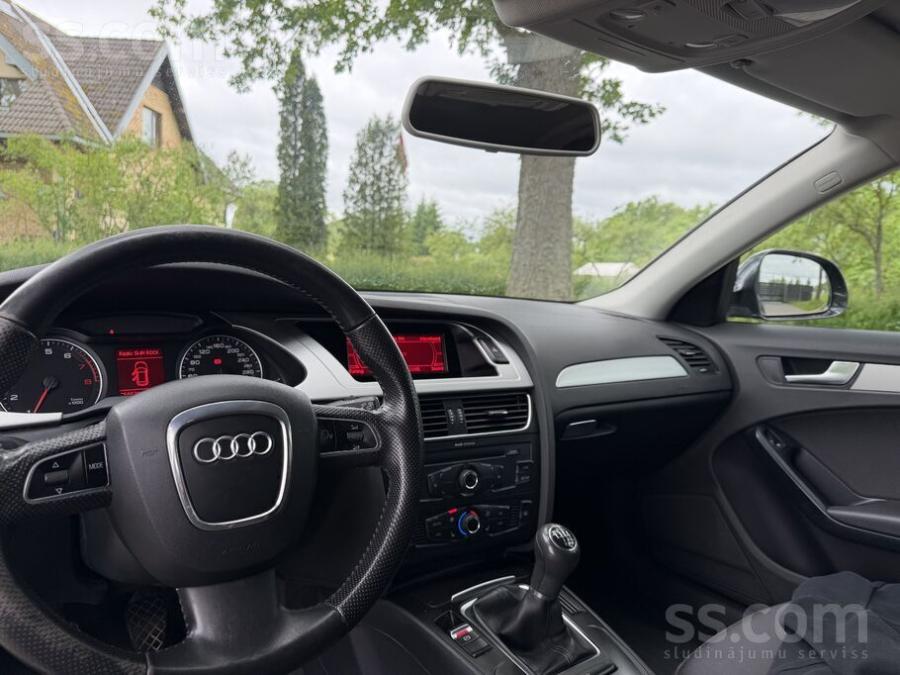 Pelēks Audi A4 2008 Valmiera, ar dzinēja tilpumu 1.80 L un nobraukumu 349 tūkst. km par 4900 €, foto 16 vietnē AUTOMOTO.COM.LV
