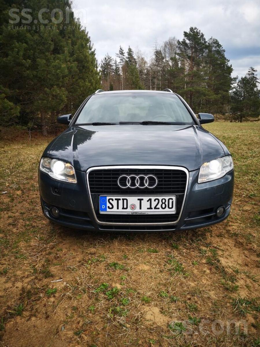 Grey Audi A4 2008 in Riga, with an engine capacity of 2.00 L and mileage of 239 thousand km for 4000 €, photo 1 on AUTOMOTO.COM.LV