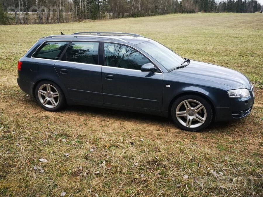 Grey Audi A4 2008 in Riga, with an engine capacity of 2.00 L and mileage of 239 thousand km for 4000 €, photo 6 on AUTOMOTO.COM.LV