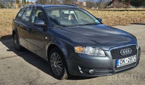 Grey Audi A4 2008 in Valmiera, with an engine capacity of 2.00 L and mileage of 361 thousand km for 4100 €, photo  on AUTOMOTO.COM.LV