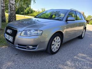 Pelēks Audi A4 2008 Ludza, ar dzinēja tilpumu 2.00 L un nobraukumu 275 tūkst. km par 4190 €, foto  vietnē AUTOMOTO.COM.LV