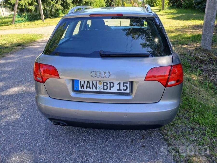 Pelēks Audi A4 2008 Ludza, ar dzinēja tilpumu 2.00 L un nobraukumu 275 tūkst. km par 4190 €, foto 5 vietnē AUTOMOTO.COM.LV