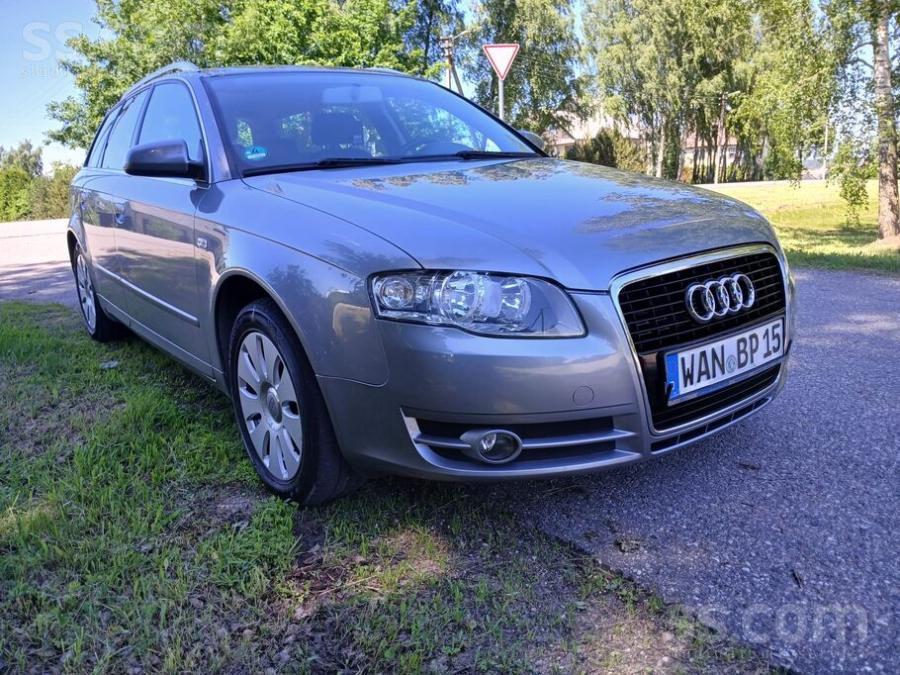 Pelēks Audi A4 2008 Ludza, ar dzinēja tilpumu 2.00 L un nobraukumu 275 tūkst. km par 4190 €, foto 8 vietnē AUTOMOTO.COM.LV
