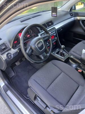 Pelēks Audi A4 2008 Ludza, ar dzinēja tilpumu 2.00 L un nobraukumu 275 tūkst. km par 4190 €, foto 9 vietnē AUTOMOTO.COM.LV