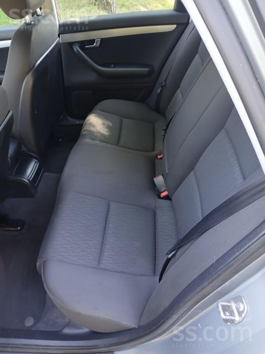 Pelēks Audi A4 2008 Ludza, ar dzinēja tilpumu 2.00 L un nobraukumu 275 tūkst. km par 4190 €, foto 11 vietnē AUTOMOTO.COM.LV