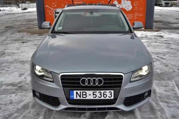 Grey Audi A4 2008 in Jekabpils, with an engine capacity of 2.00 L and mileage of 259 thousand km for 6900 €, photo 4 on AUTOMOTO.COM.LV