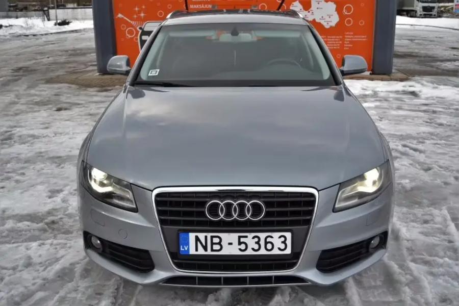 Pelēks Audi A4 2008 Jēkabpils, ar dzinēja tilpumu 2.00 L un nobraukumu 259 tūkst. km par 6900 €, foto 5 vietnē AUTOMOTO.COM.LV