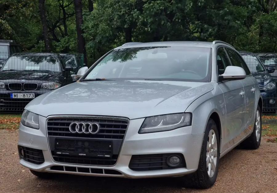 Pelēks Audi A4 2008 Grobiņa, ar dzinēja tilpumu 2.00 L un nobraukumu 310 tūkst. km par 4990 €, foto 1 vietnē AUTOMOTO.COM.LV