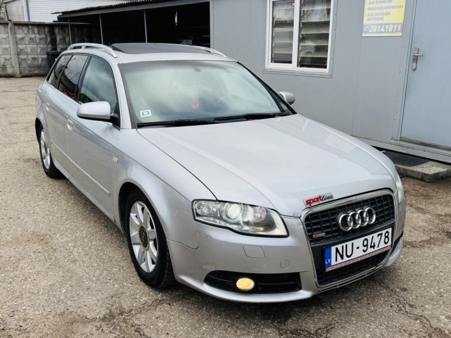 Pelēks Audi A4 2008 Rīga, ar dzinēja tilpumu 3.00 L un nobraukumu 336 tūkst. km par 3750 €, foto 1 vietnē AUTOMOTO.COM.LV