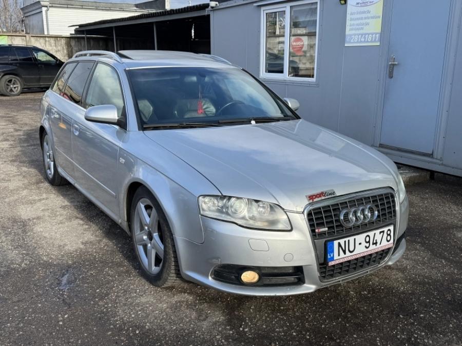 Pelēks Audi A4 2008 Rīga, ar dzinēja tilpumu 3.00 L un nobraukumu 336 tūkst. km par 3750 €, foto 3 vietnē AUTOMOTO.COM.LV