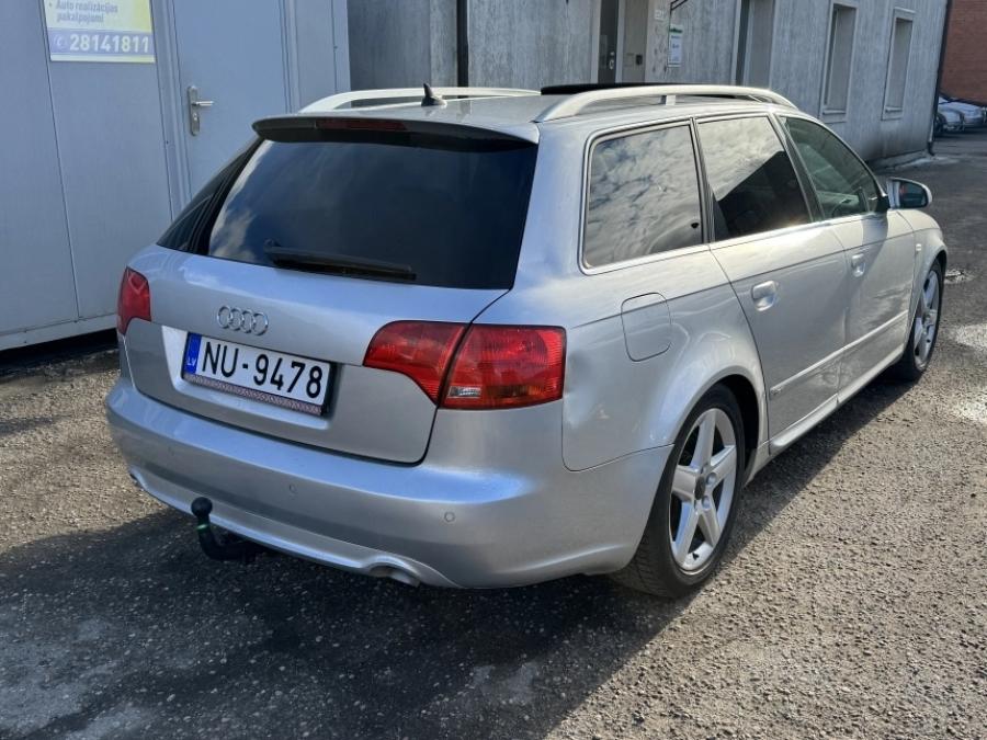 Pelēks Audi A4 2008 Rīga, ar dzinēja tilpumu 3.00 L un nobraukumu 336 tūkst. km par 3750 €, foto 11 vietnē AUTOMOTO.COM.LV