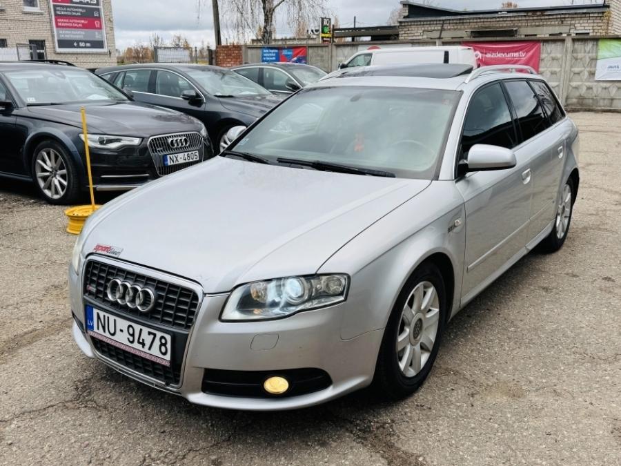 Pelēks Audi A4 2008 Rīga, ar dzinēja tilpumu 3.00 L un nobraukumu 336 tūkst. km par 3750 €, foto 14 vietnē AUTOMOTO.COM.LV