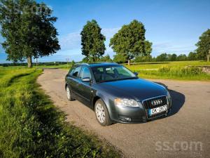 Pelēks Audi A4 2008 Rīga, ar dzinēja tilpumu 2.00 L un nobraukumu 361 tūkst. km par 3600 €, foto  vietnē AUTOMOTO.COM.LV