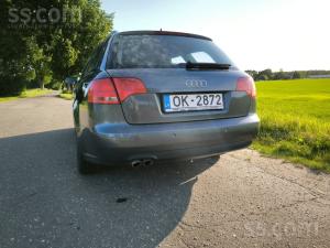 Pelēks Audi A4 2008 Rīga, ar dzinēja tilpumu 2.00 L un nobraukumu 361 tūkst. km par 3600 €, foto 9 vietnē AUTOMOTO.COM.LV