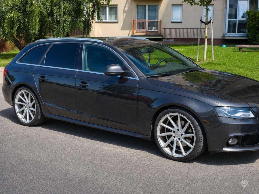 Pelēks Audi A4 2008 Viļņa, ar dzinēja tilpumu 1.98 L un nobraukumu 312 tūkst. km par 5000 €, foto 1 vietnē AUTOMOTO.COM.LV