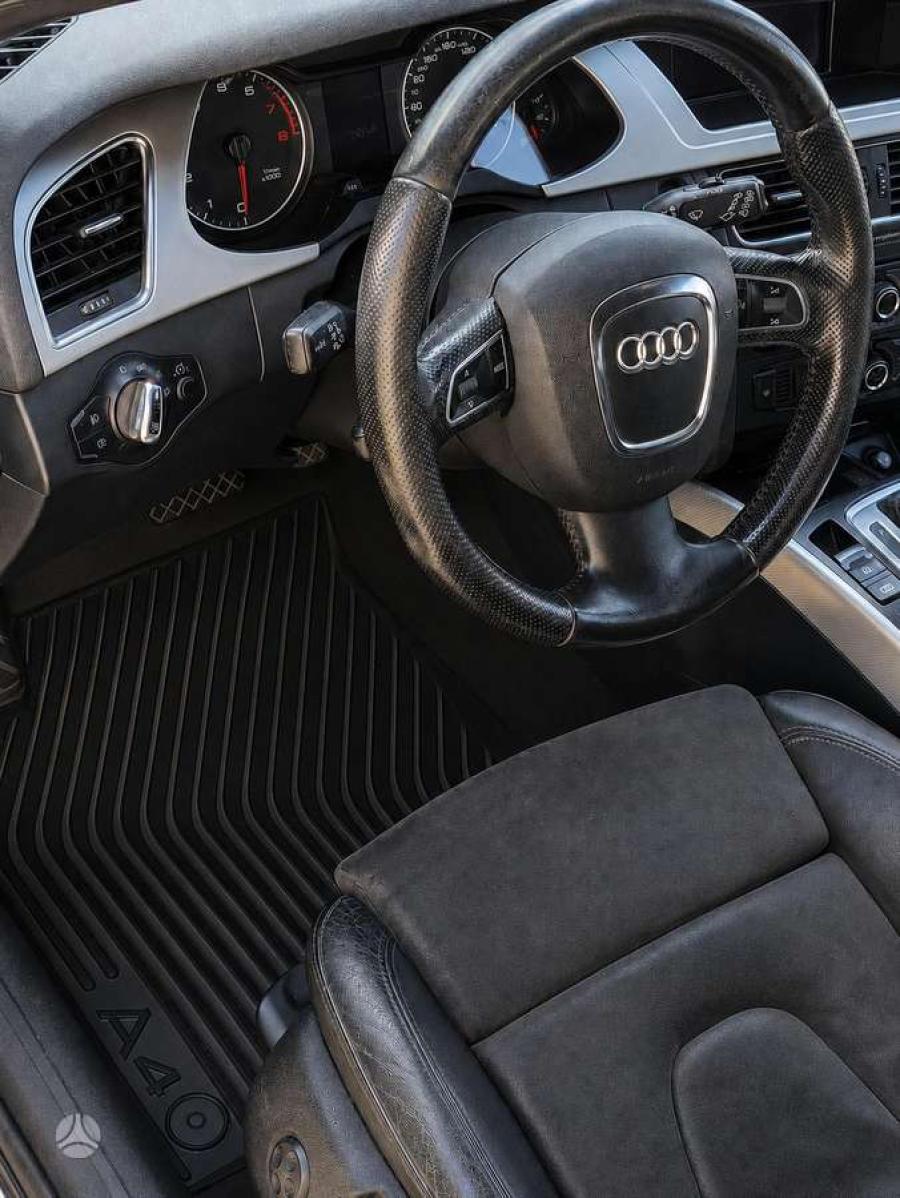 Pelēks Audi A4 2008 Viļņa, ar dzinēja tilpumu 1.98 L un nobraukumu 312 tūkst. km par 5000 €, foto 6 vietnē AUTOMOTO.COM.LV
