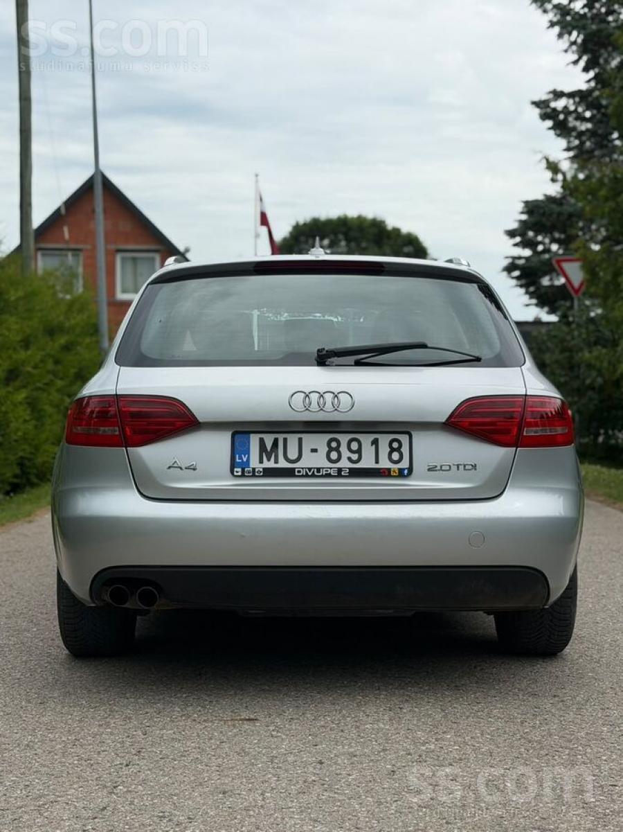 Grey Audi A4 2008 in Bauska, with an engine capacity of 2.00 L and mileage of 351 thousand km for 4000 €, photo 3 on AUTOMOTO.COM.LV