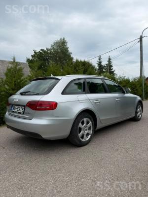 Grey Audi A4 2008 in Bauska, with an engine capacity of 2.00 L and mileage of 351 thousand km for 4000 €, photo 6 on AUTOMOTO.COM.LV