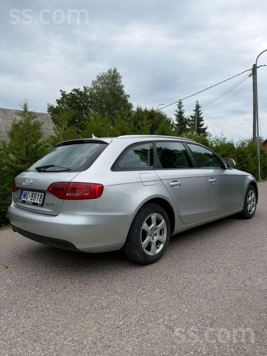 Grey Audi A4 2008 in Bauska, with an engine capacity of 2.00 L and mileage of 351 thousand km for 4000 €, photo 6 on AUTOMOTO.COM.LV