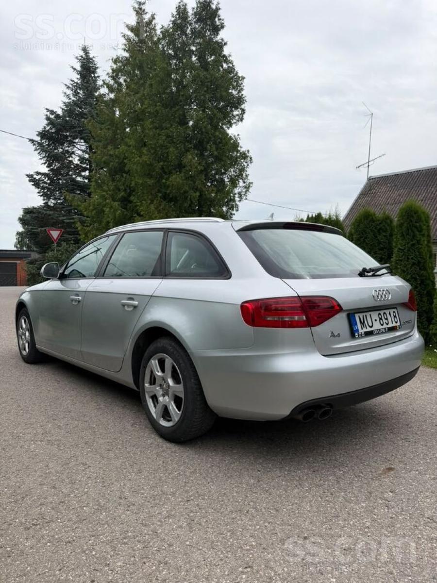 Grey Audi A4 2008 in Bauska, with an engine capacity of 2.00 L and mileage of 351 thousand km for 4000 €, photo 7 on AUTOMOTO.COM.LV