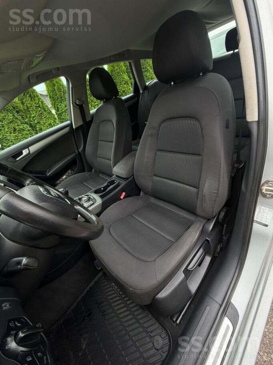 Grey Audi A4 2008 in Bauska, with an engine capacity of 2.00 L and mileage of 351 thousand km for 4000 €, photo 13 on AUTOMOTO.COM.LV