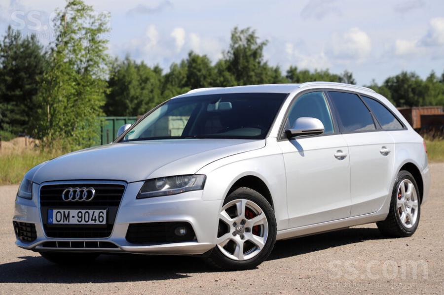 Grey Audi A4 2008 in Tukums, with an engine capacity of 2.00 L and mileage of 290 thousand km for 5500 €, photo 1 on AUTOMOTO.COM.LV