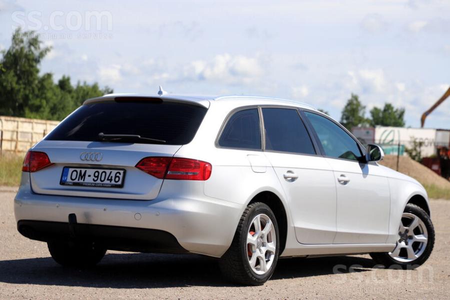 Grey Audi A4 2008 in Tukums, with an engine capacity of 2.00 L and mileage of 290 thousand km for 5500 €, photo 5 on AUTOMOTO.COM.LV