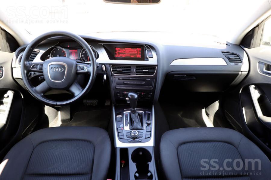 Grey Audi A4 2008 in Tukums, with an engine capacity of 2.00 L and mileage of 290 thousand km for 5500 €, photo 9 on AUTOMOTO.COM.LV