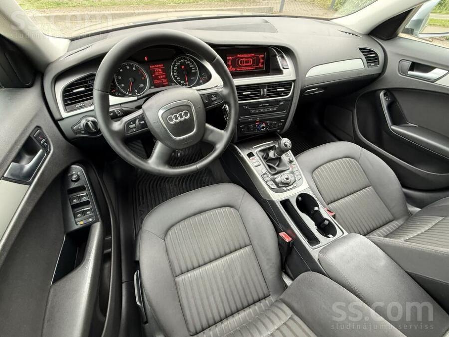 Grey Audi A4 2008 in Ogre, with an engine capacity of 1.80 L and mileage of 234 thousand km for 4899 €, photo 10 on AUTOMOTO.COM.LV