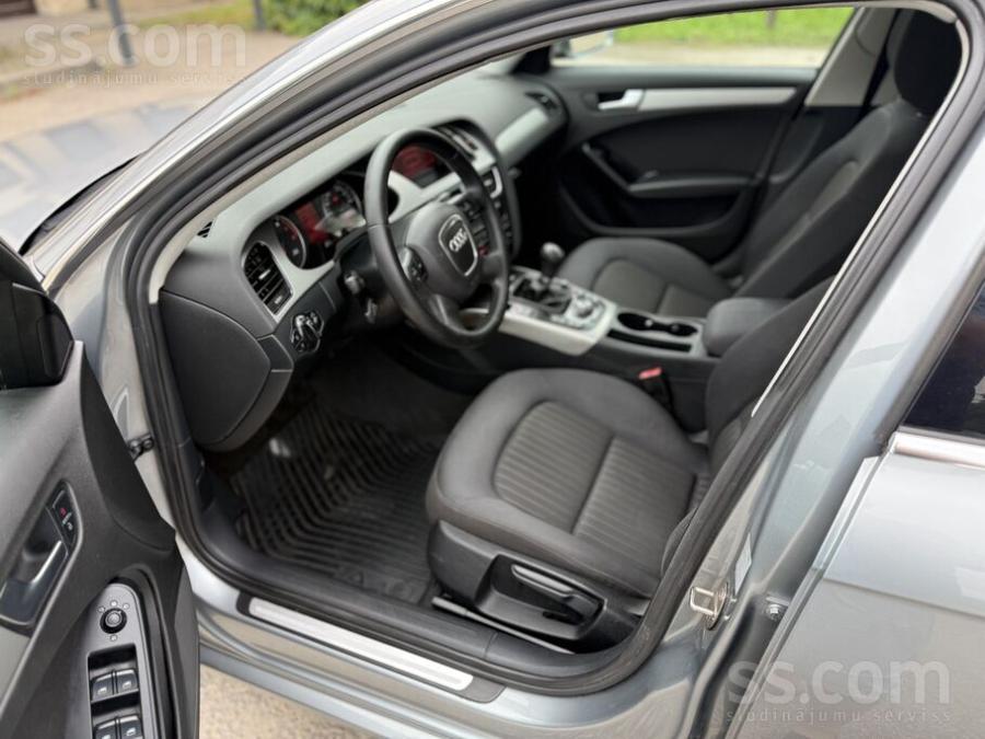 Grey Audi A4 2008 in Ogre, with an engine capacity of 1.80 L and mileage of 234 thousand km for 4899 €, photo 15 on AUTOMOTO.COM.LV