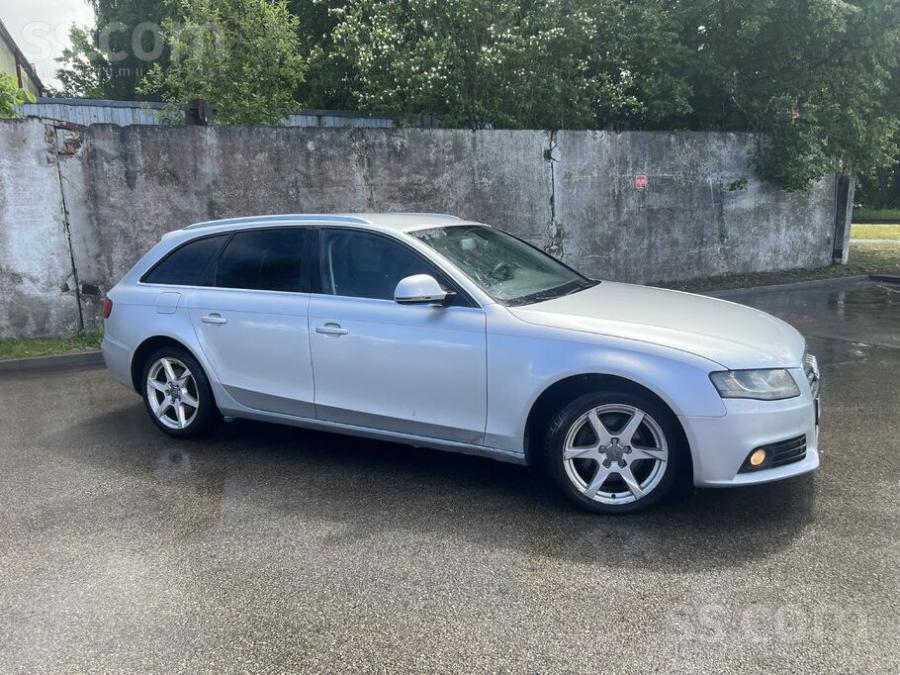 Pelēks Audi A4 2008 Rīga, ar dzinēja tilpumu 2.00 L un nobraukumu 350 tūkst. km par 3500 €, foto 4 vietnē AUTOMOTO.COM.LV