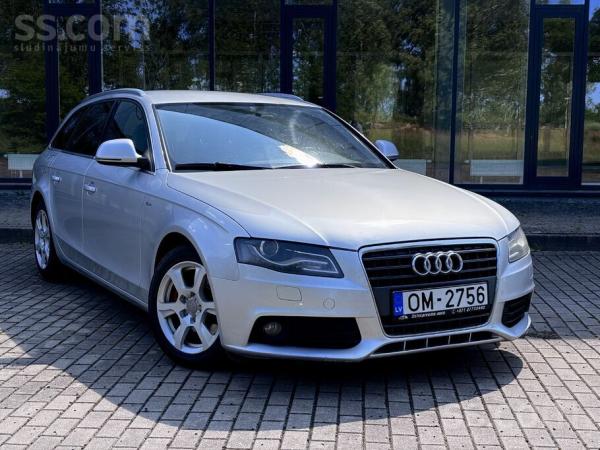 Grey Audi A4 2008 in Tukums, with an engine capacity of 2.00 L and mileage of 408 thousand km for 3900 €, photo 3 on AUTOMOTO.COM.LV
