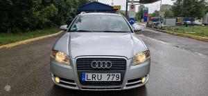 Grey Audi A4 2008 in Vilnius, with an engine capacity of 1.99 L and mileage of 341 thousand km for 1750 €, photo 3 on AUTOMOTO.COM.LV