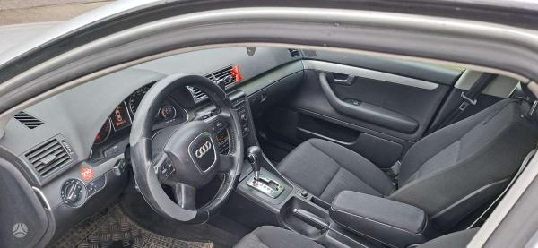 Pelēks Audi A4 2008 Viļņa, ar dzinēja tilpumu 1.99 L un nobraukumu 341 tūkst. km par 1750 €, foto 8 vietnē AUTOMOTO.COM.LV