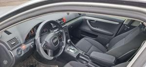 Grey Audi A4 2008 in Vilnius, with an engine capacity of 1.99 L and mileage of 341 thousand km for 1750 €, photo 9 on AUTOMOTO.COM.LV