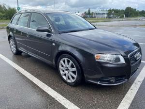 Pelēks Audi A4 2008 Panevēža, ar dzinēja tilpumu 1.99 L un nobraukumu 300 tūkst. km par 2150 €, foto 3 vietnē AUTOMOTO.COM.LV