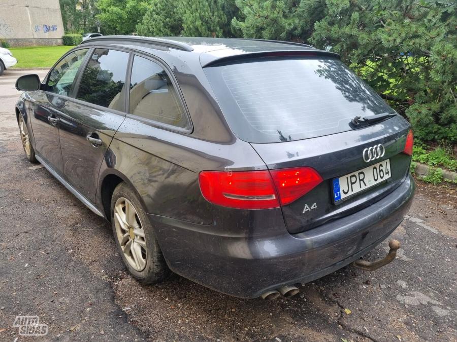 Grey Audi A4 2008 in Kaunas, with an engine capacity of 2.00 L and mileage of 390 thousand km for 2400 €, photo 5 on AUTOMOTO.COM.LV