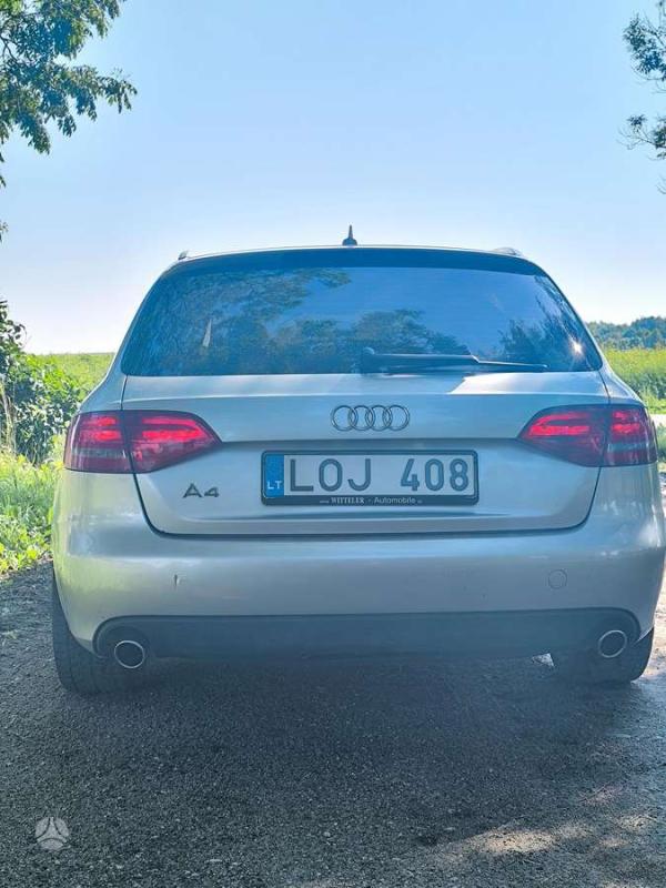 Pelēks Audi A4 2008 Kretinga, ar dzinēja tilpumu 2.70 L un nobraukumu 266 tūkst. km par 4200 €, foto 4 vietnē AUTOMOTO.COM.LV