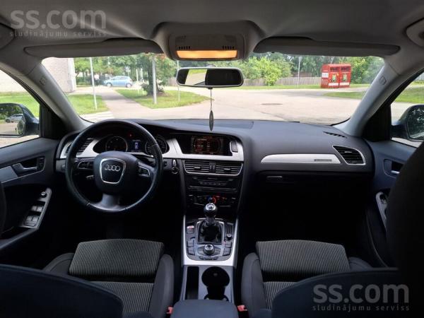 Grey Audi A4 2008 in Riga, with an engine capacity of 3.00 L and mileage of 291 thousand km for 3999 €, photo 6 on AUTOMOTO.COM.LV