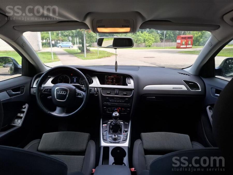 Pelēks Audi A4 2008 Rīga, ar dzinēja tilpumu 3.00 L un nobraukumu 291 tūkst. km par 3999 €, foto 7 vietnē AUTOMOTO.COM.LV