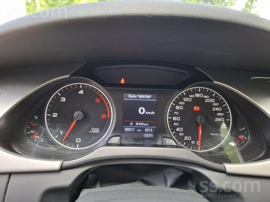 Pelēks Audi A4 2008 Rīga, ar dzinēja tilpumu 3.00 L un nobraukumu 291 tūkst. km par 3999 €, foto 10 vietnē AUTOMOTO.COM.LV