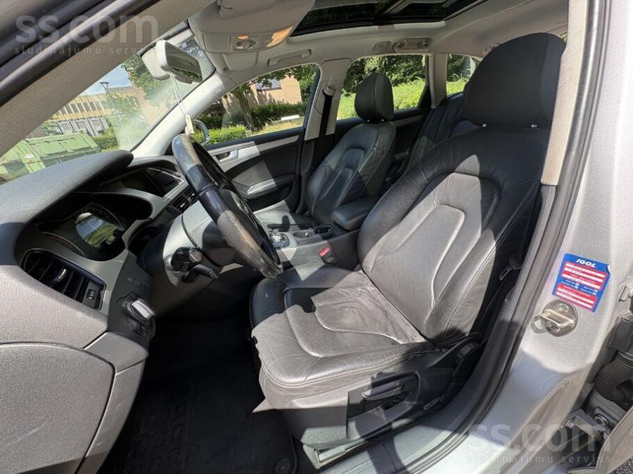 Pelēks Audi A4 2008 Rīga, ar dzinēja tilpumu 2.00 L un nobraukumu 274 tūkst. km par 2900 €, foto 6 vietnē AUTOMOTO.COM.LV