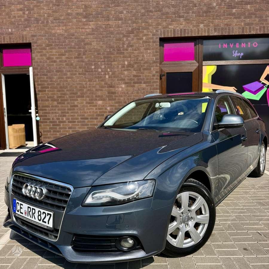 Pelēks Audi A4 2008 Kaišiadorys, ar dzinēja tilpumu 1.97 L un nobraukumu 304 tūkst. km par 4550 €, foto 1 vietnē AUTOMOTO.COM.LV