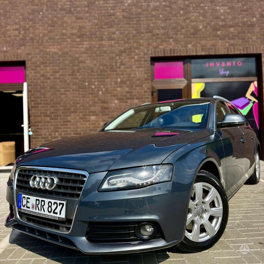 Pelēks Audi A4 2008 Kaišiadorys, ar dzinēja tilpumu 1.97 L un nobraukumu 304 tūkst. km par 4550 €, foto 4 vietnē AUTOMOTO.COM.LV
