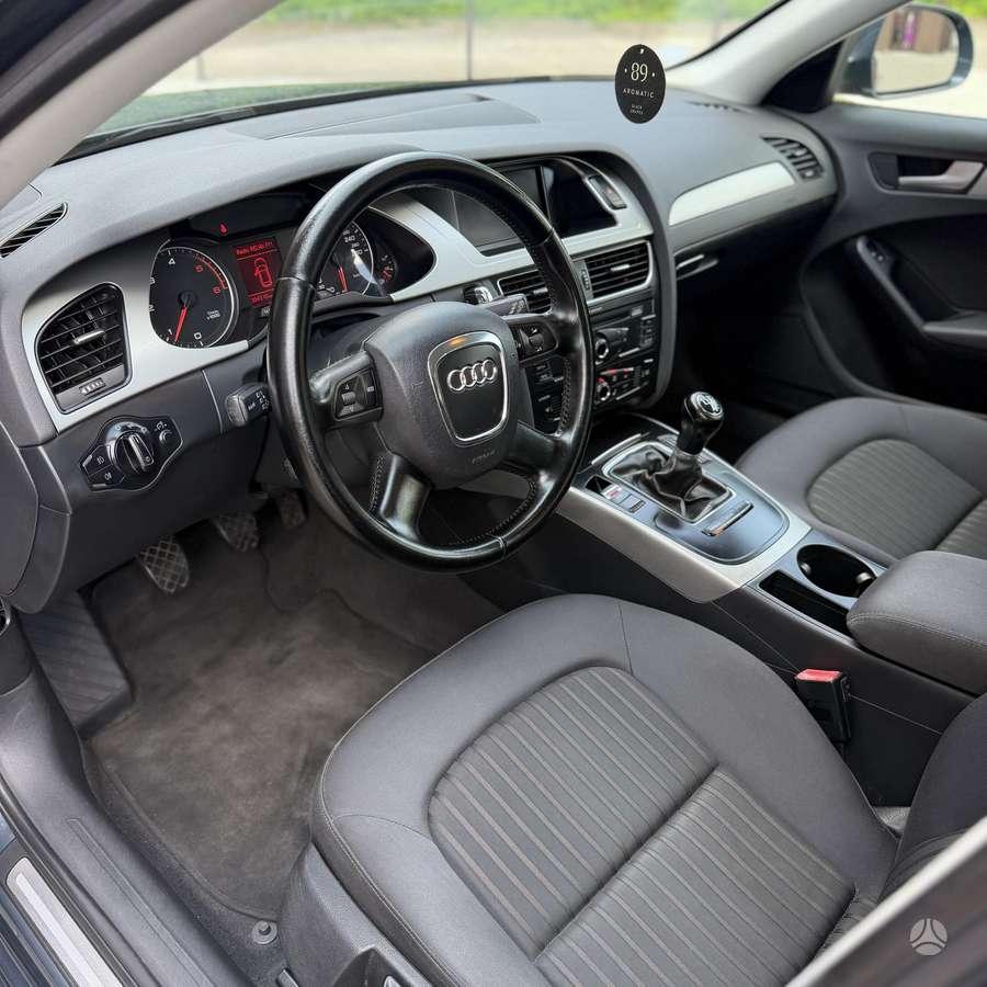 Pelēks Audi A4 2008 Kaišiadorys, ar dzinēja tilpumu 1.97 L un nobraukumu 304 tūkst. km par 4550 €, foto 36 vietnē AUTOMOTO.COM.LV